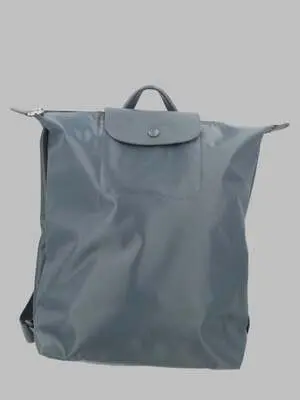 Longchamp Foldable Backpack With Top Handle - Grey