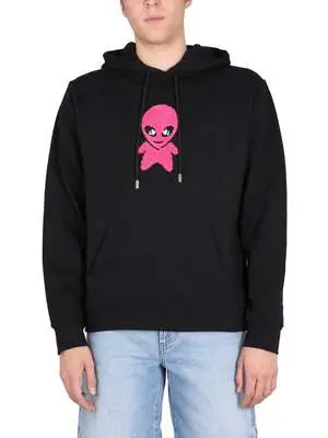 Gcds Wirdo Hoodie Sweatshirt For - Black