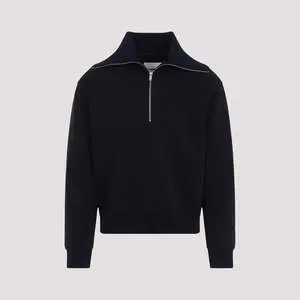 JIL SANDER Half-zip Sweatshirt - Blue