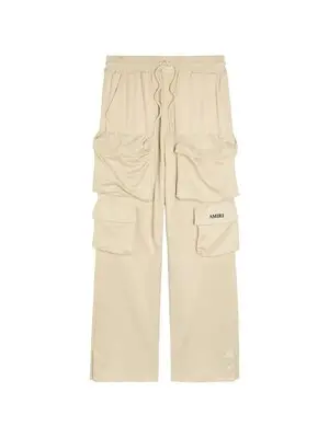 Amiri Cargo Pants With Multiple Pockets - Alabaster