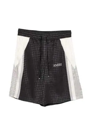 Amiri Mini Quad Paint Shorts