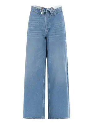 AMISH SUPPLIES Wide-leg Jeans - Denim