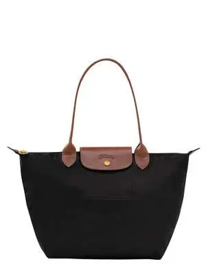 Longchamp Medium Travel Shoulder Bag - Black