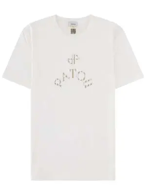 PATOU Cotton Logo Graphic T-shirt - White
