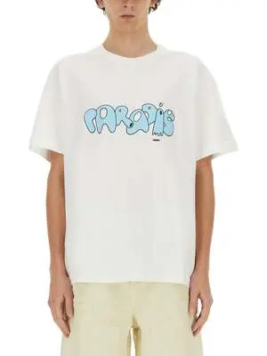 3.PARADIS Edgar Plans Collaboration T-shirt - White