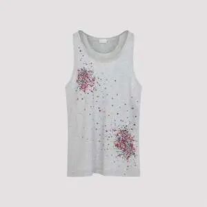 Dries Van Noten Hulo Cotton Tank Top
