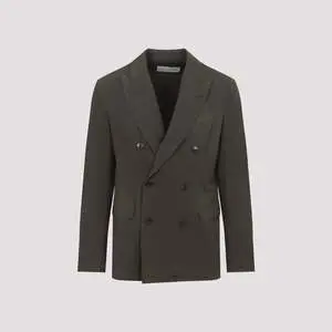 Dries Van Noten Balto Double-breasted Jacket - Green