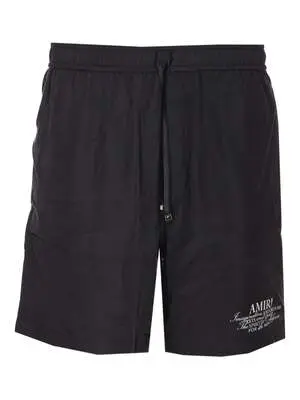 Amiri Spirit Mini Shorts - Black