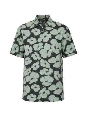 Dries Van Noten Mini Button-down Shirt For Ss26 - Green