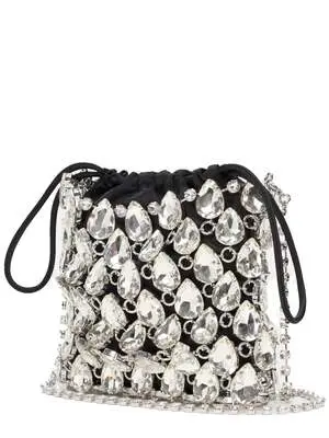 SELF-PORTRAIT Chic Mini Handbag - Silver