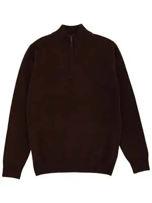 MC2 SAINT BARTH Wool Half-zip Sweater