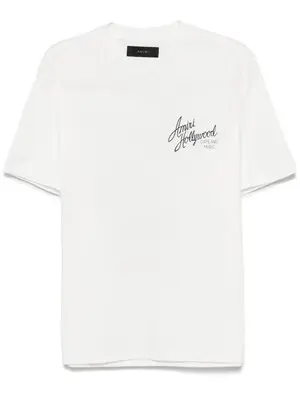 Amiri Holthendwood Mini Tee For - Ivory