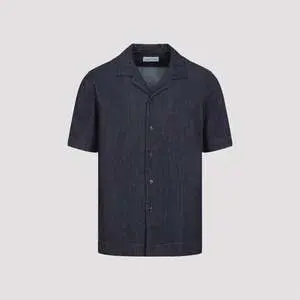 Dries Van Noten Mini Cotton Shirt - Blue