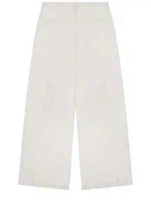 Alberta Ferretti Wide Leg Trousers - White