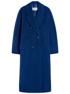 Max Mara Oversized Tailored Wool-cashmere Coat - Blue