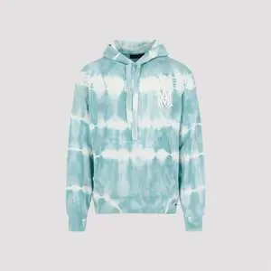 Amiri Tie-dye Cashmere Hoodie - Blue