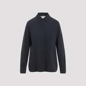 Max Mara Siamese Silk Shirt - Black