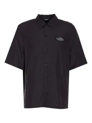 Amiri Spirit Bowling Shirt For - Black