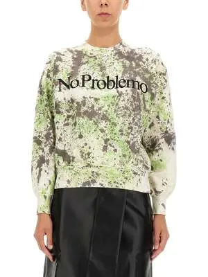 Aries Printed Sweatshirt - Multicolour