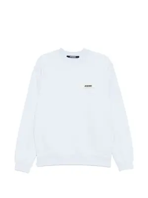 Jacquemus Classic Mini Gros Grain T-shirt - Lightblue