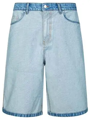 ARTE Inside Out Denim Shorts - Blu