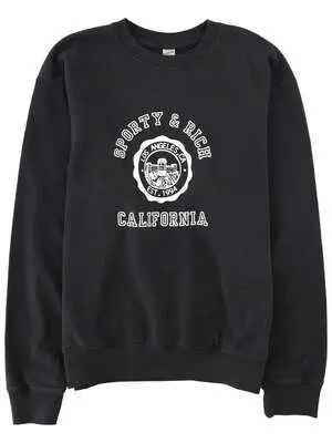 Sporty & Rich Classic Logo Sweatshirt