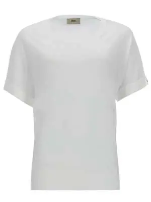 Herno Short Sleeve Crewneck T-shirt - White