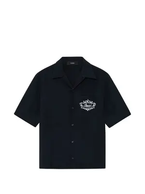 Amiri Essential Camp Shirt For - Black