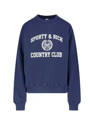 Sporty & Rich Relaxed Sweatshirts Hoodies For Women