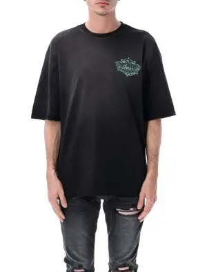 Amiri Oversized Relaxed Fit Tee - Black