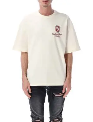 Amiri Oversized Tee Inspired Hollywood Elegance In Large Size