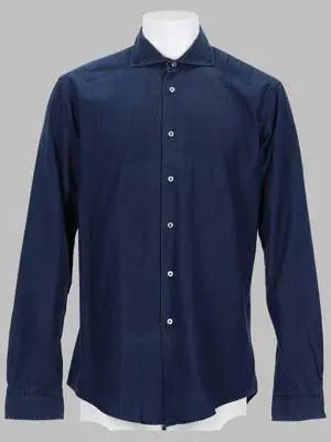 Brian Dales Classic Cotton Shirt For - Denim