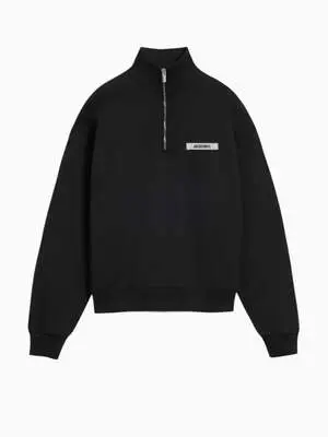 Jacquemus Mini Oversized Knitwear For - Black