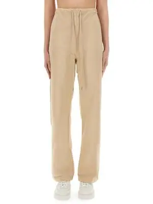 Moschino Relaxed Fit Cotton Trousers