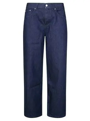 ARTE Circle Logo Pocket Pants - Blu