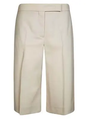 MAX MARA SFILATA Mini Bermuda Shorts Ss26 Collection - Beige