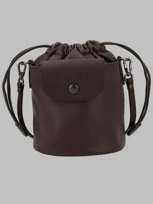 Longchamp Mini Bucket Crossbody Bag - Brown