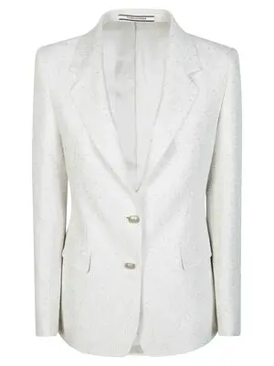 Tagliatore Parigi Double-breasted Virgin Wool Blazer - Grigio