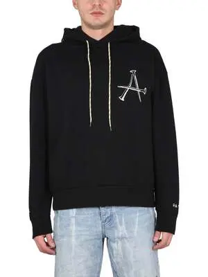 Aries Bad Friday Hooded Sweatshirt - Black