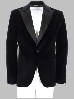 Brian Dales Classic Cotton Jacket For - Black