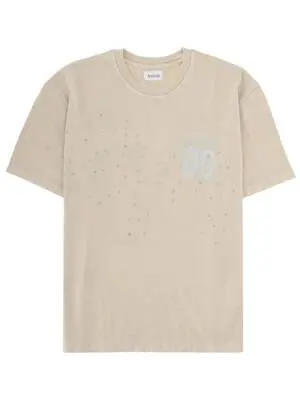 AMISH SUPPLIES Essential Logo T-shirt For Ss26 Collection - Beige