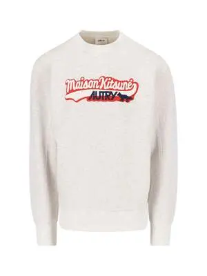 Autry Ribbed Sweatshirts Hoodies For Women