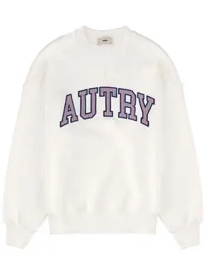 AUTRY Logo Sweatshirt - White