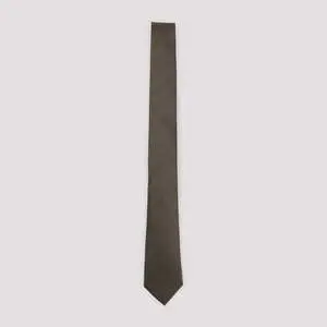 TOM FORD Luxury Silk Tie - Brown