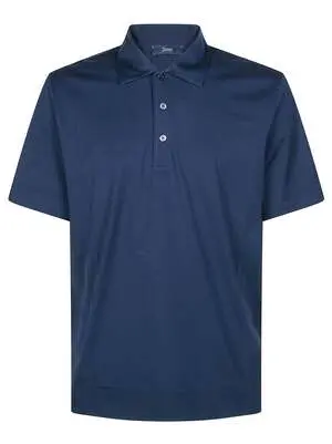 Herno Stretch Polo T-shirt - Blu