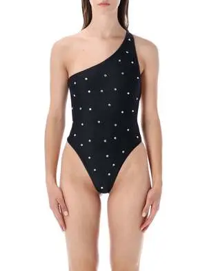 SWIM BY DI Embellished One-piece Swimsuit - Black