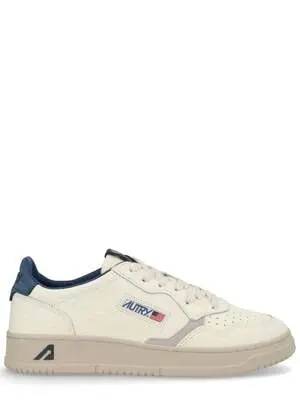 AUTRY Medalist Low Sneakers In Leather - Beige