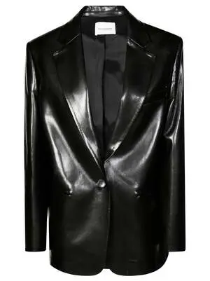 Andamane Single-button Blazer - Nero
