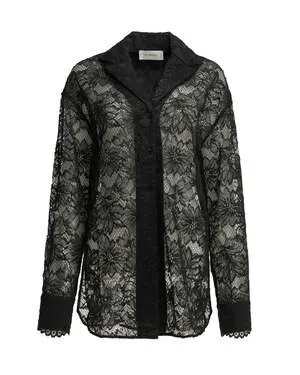 Sportmax Black Lace Shirt