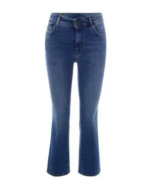 Max Mara Draped Jeans - Blu